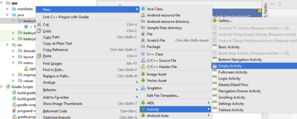 √ 15 Menit Membuat Option Menu Di Android - Badoy Studio
