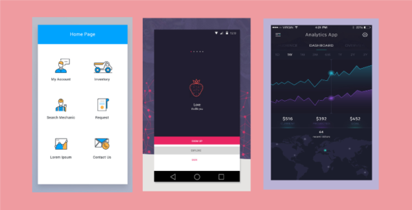 √ 17 Contoh Desain Aplikasi Android Modern dan Keren
