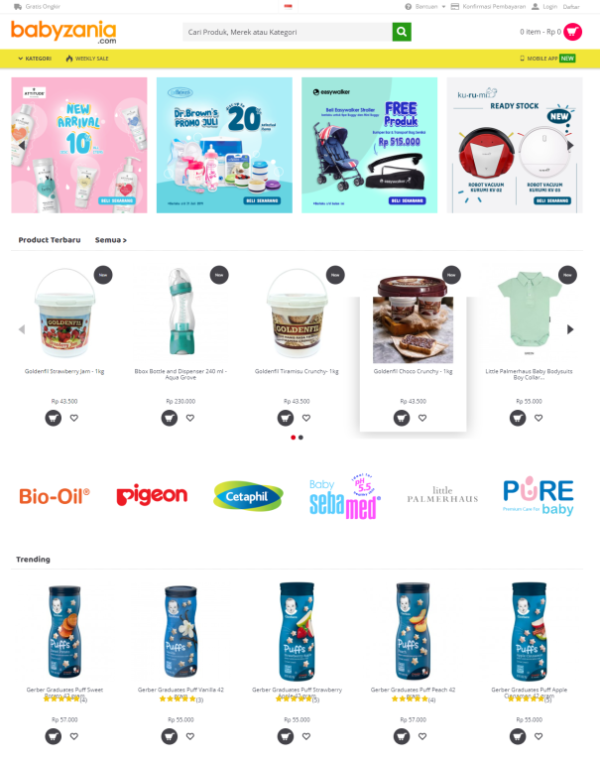 √ 14 Contoh Website Toko Online dengan Desain Modern